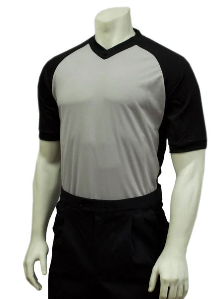 Smitty Grey Performance Sleeve w/ Black Raglan Sleeve and Black Side P ...